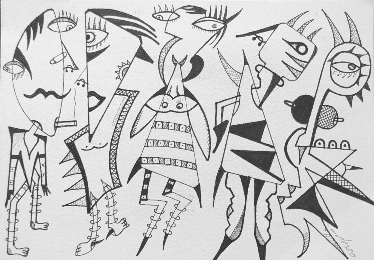 Desenhos Em Papel N 32 Mutes Pintor desenhos-em-papel-n-32-mutes-pintor